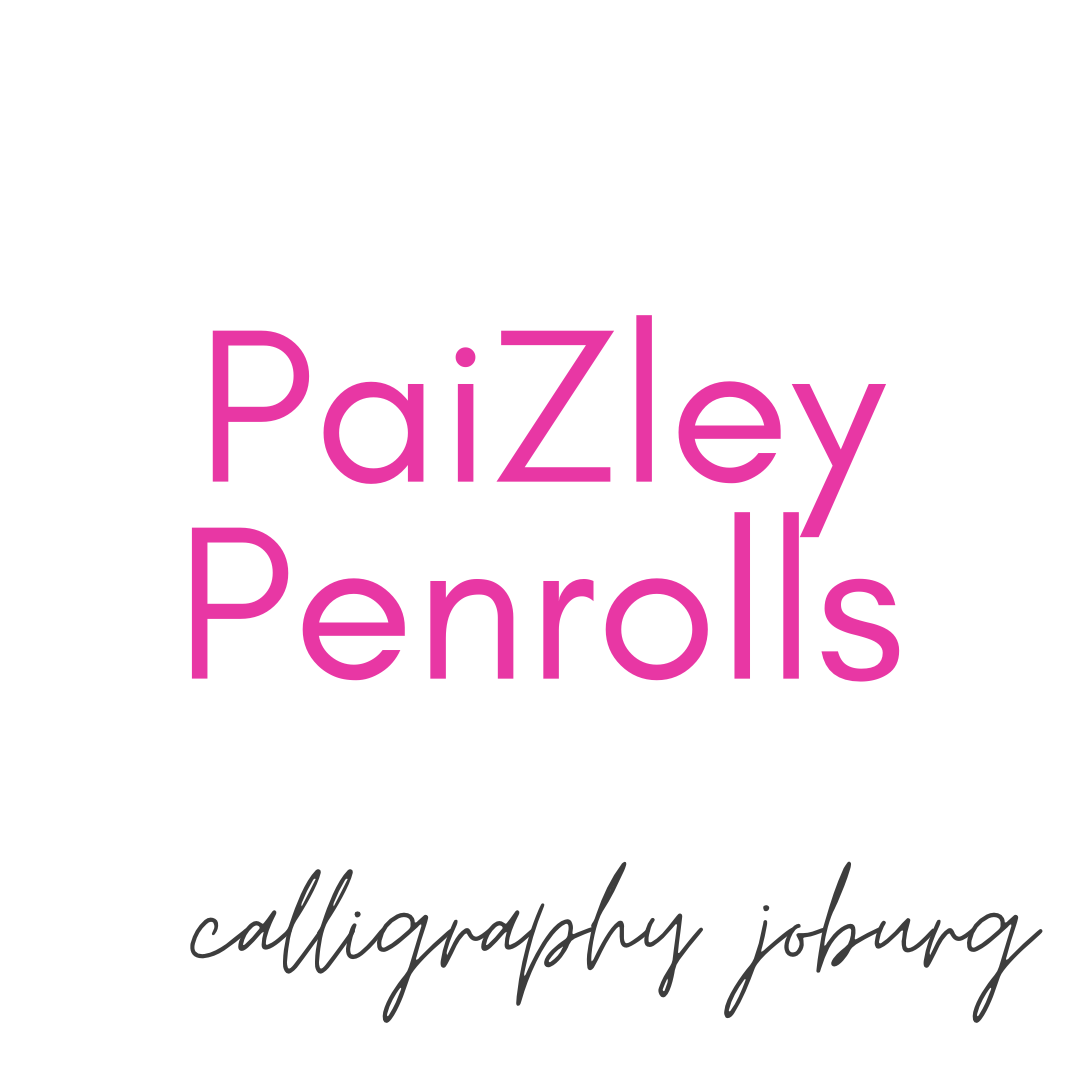 PaiZley Penrolls – Calligraphy Joburg