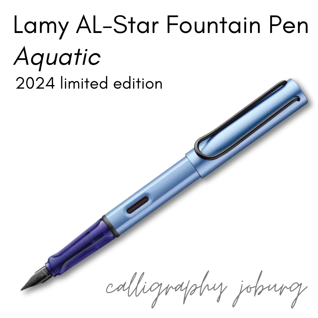 Lamy AL-Star Fountain Pen - Aquatic (2024 Special Edition ...